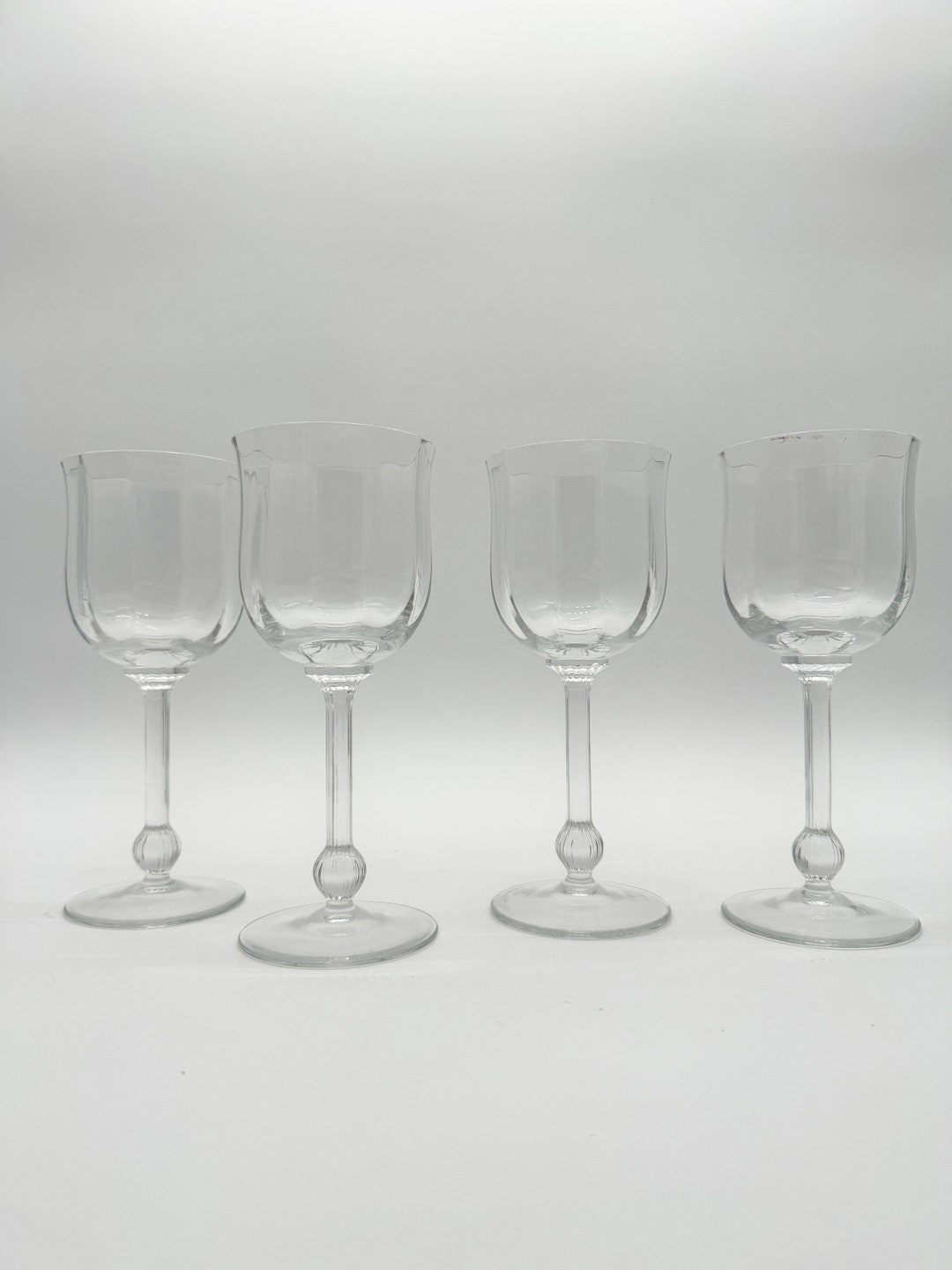 Carico Chantilly Water Goblet Wine Glass, Set of 4 - Etsy