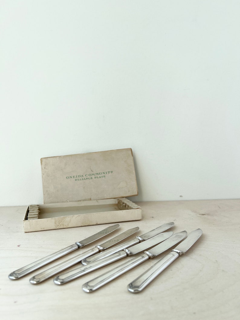 Oneida Community Reliance Plate Spreader Set Exeter Pattern - Etsy