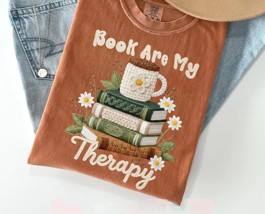 Comfort Colors® Bookworm Faux Knit Shirt, Book Lover, Bookish Outfit ...