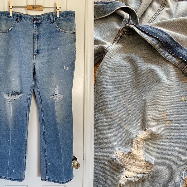 Distressed Frayed - Etsy