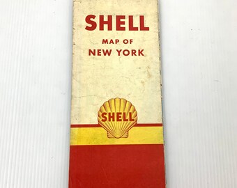 Vintage 1960s Large Wall Map of New York & Long Island With Calendar - Etsy