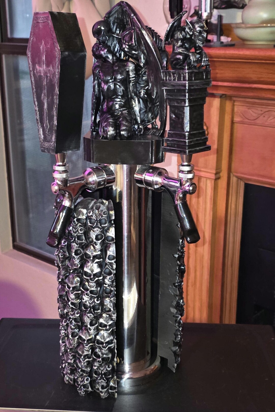 Kegerator Tap Tower Set: Skull, Gargoyle, Coffin - Etsy