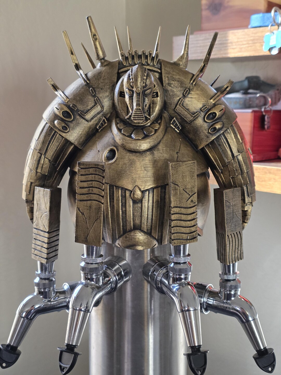 The Fifth Element Tap Handle Set: Mondoshawan Topper, Elemental Stone ...