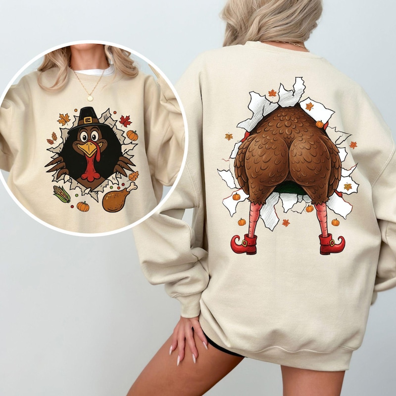 Turkey Sweater - Etsy