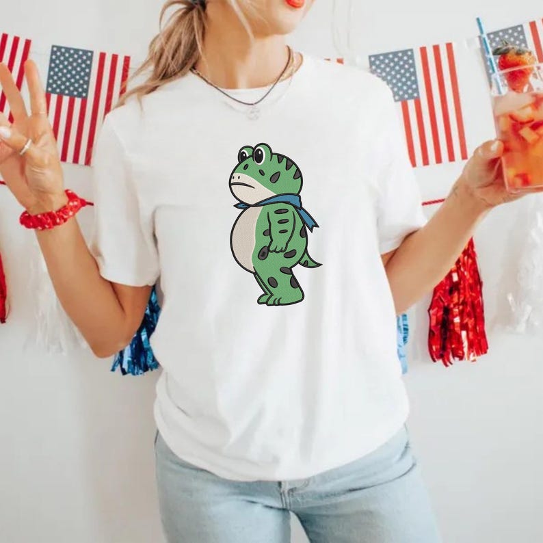Portland Frog Protest Embroidery Design: Rage Against the Machine ...