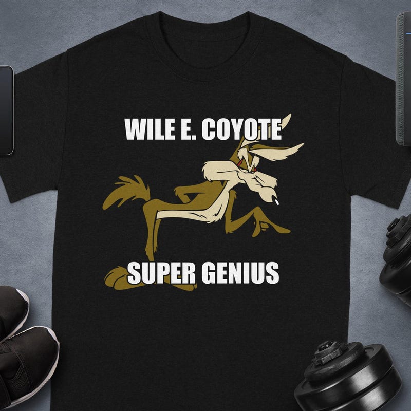 Wile E Coyote Tshirts - Etsy