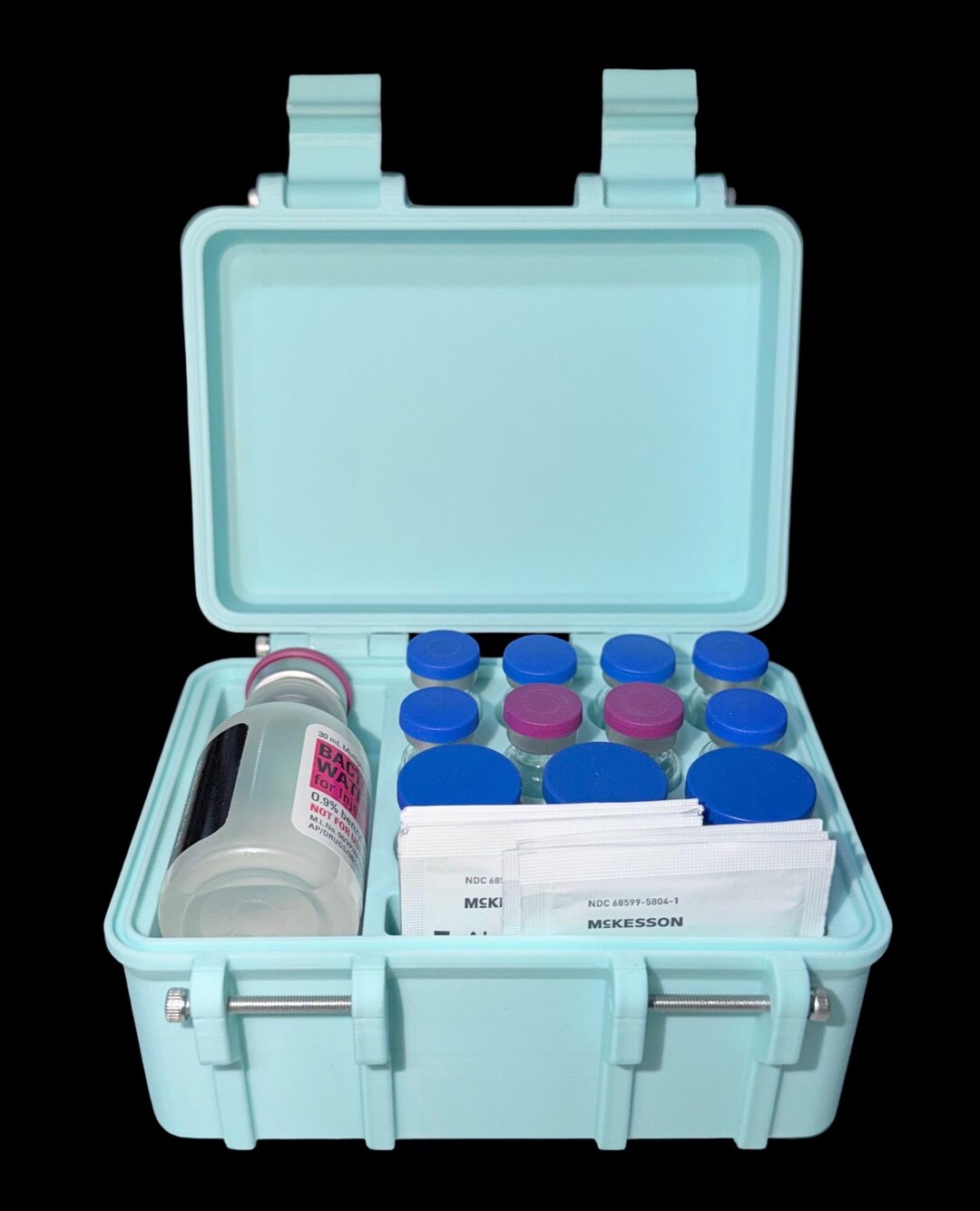 10ml/3ml Peptide & BAC Storage Case - Powder Blue - Etsy