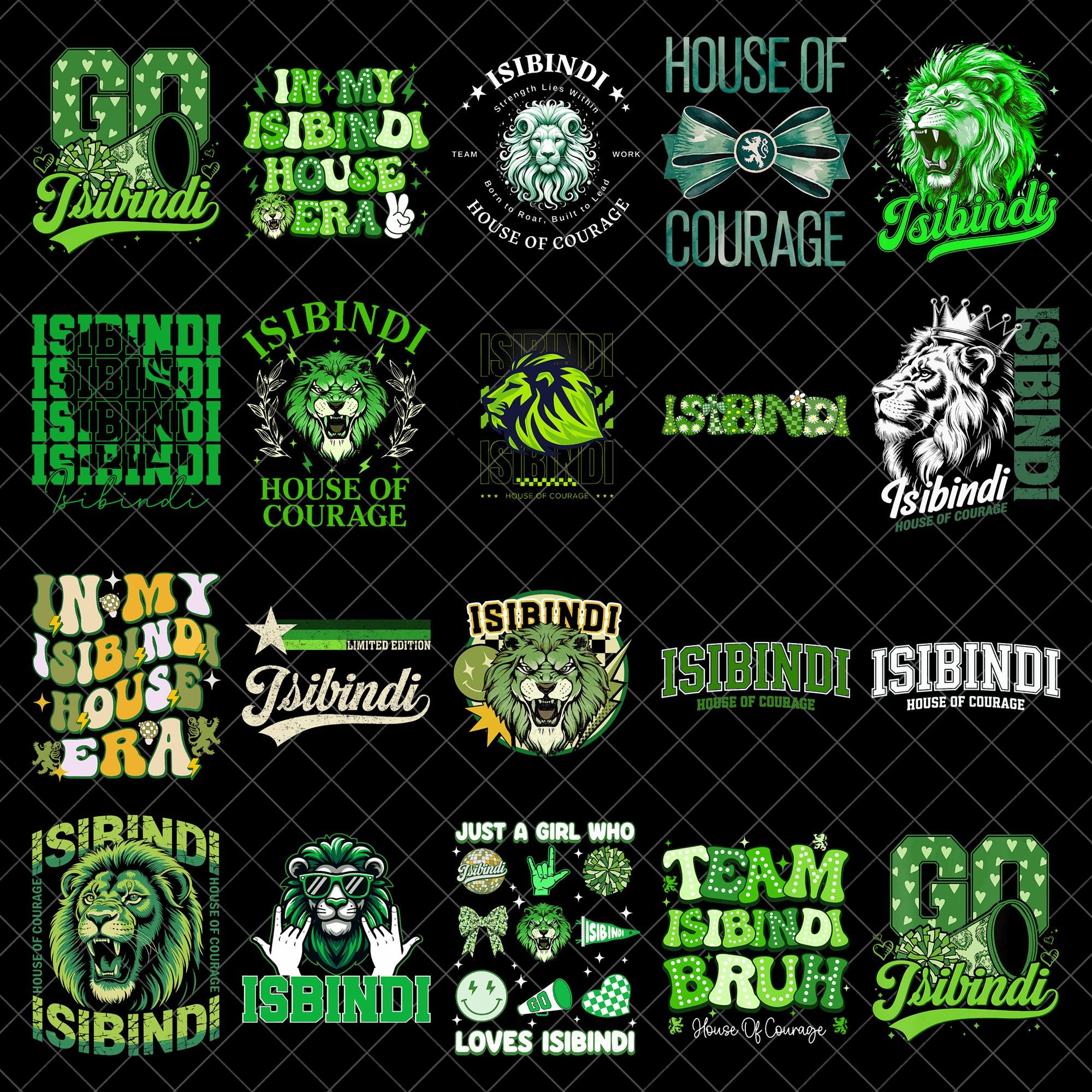 Isibindi House of Courage Png Bundle, Back to School Isibindi Png ...