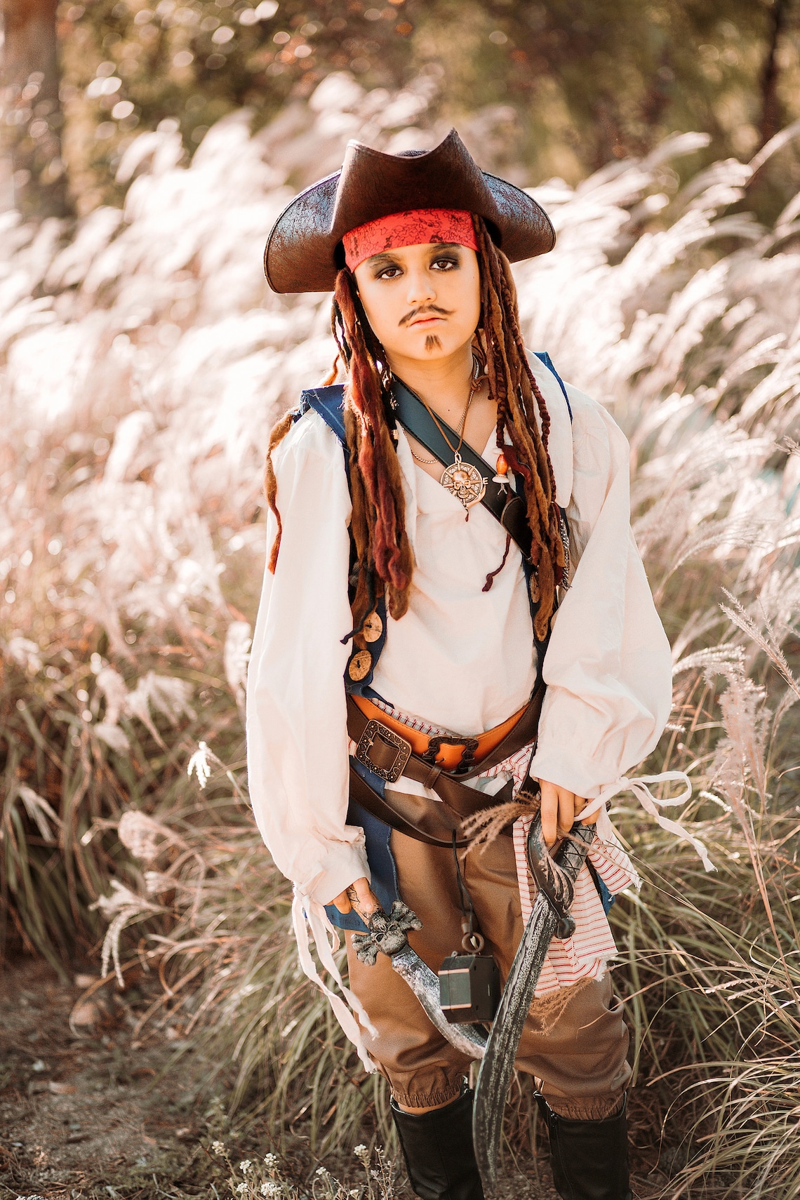 Jack Sparrow Wig - Etsy