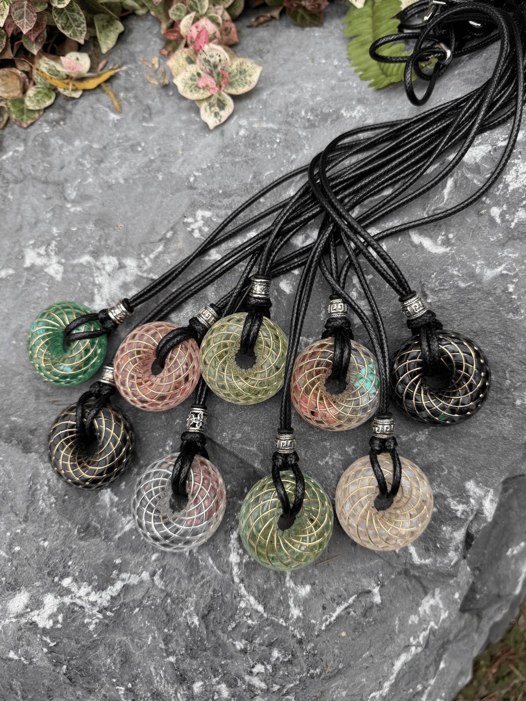 Orgonite Torus Rodin Coil Necklace Pendant Chakra Balancing Quartz ...