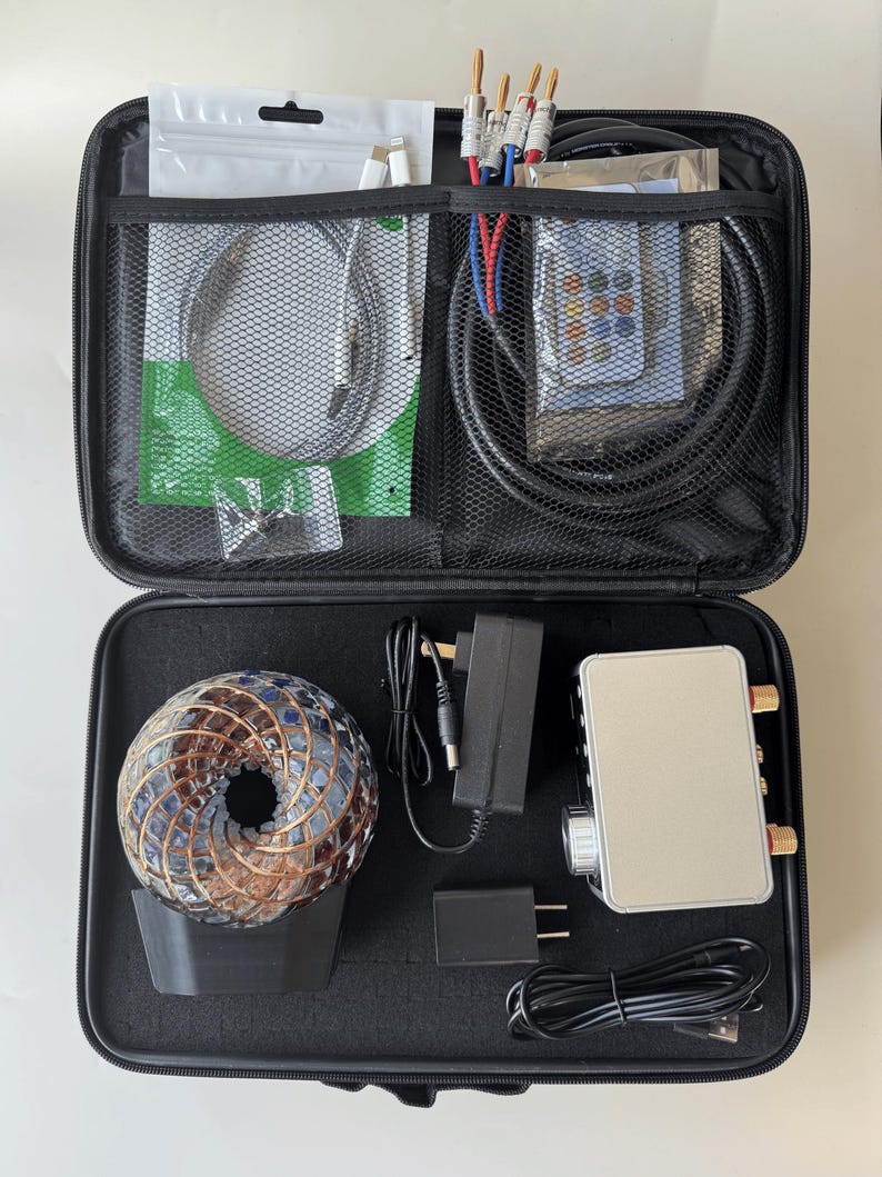 5 Inches Torus Rodin Coil Orgonite Lighting System Kit Sacred Geometry ...