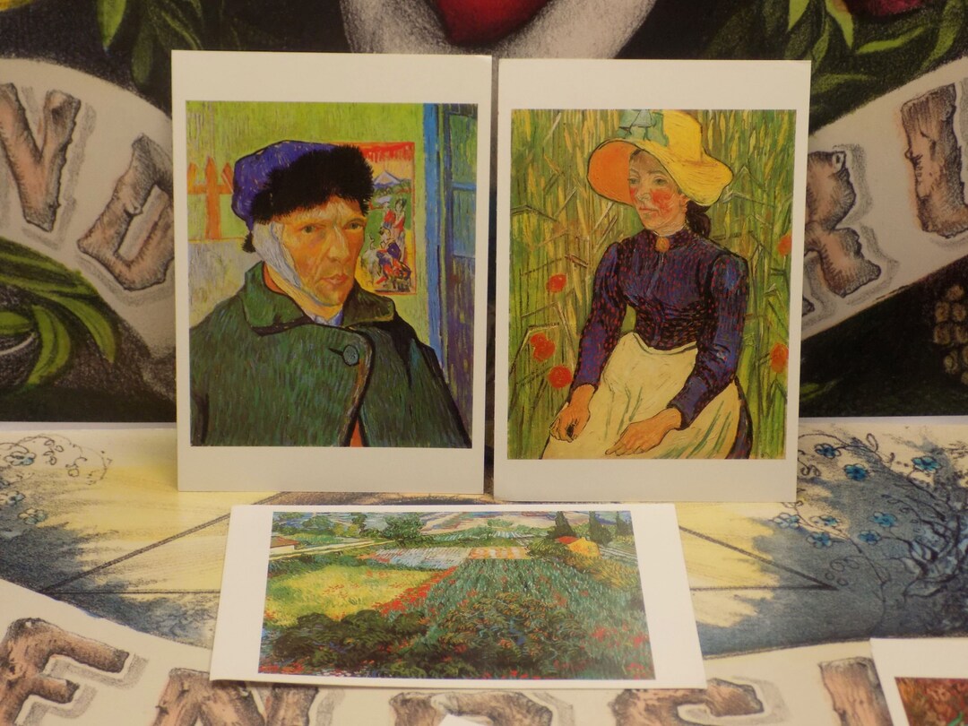 25 Vincent Van Gogh Postcards - Etsy UK