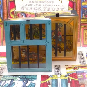 Three Victorian Style 3D Pop up Scenes - Etsy