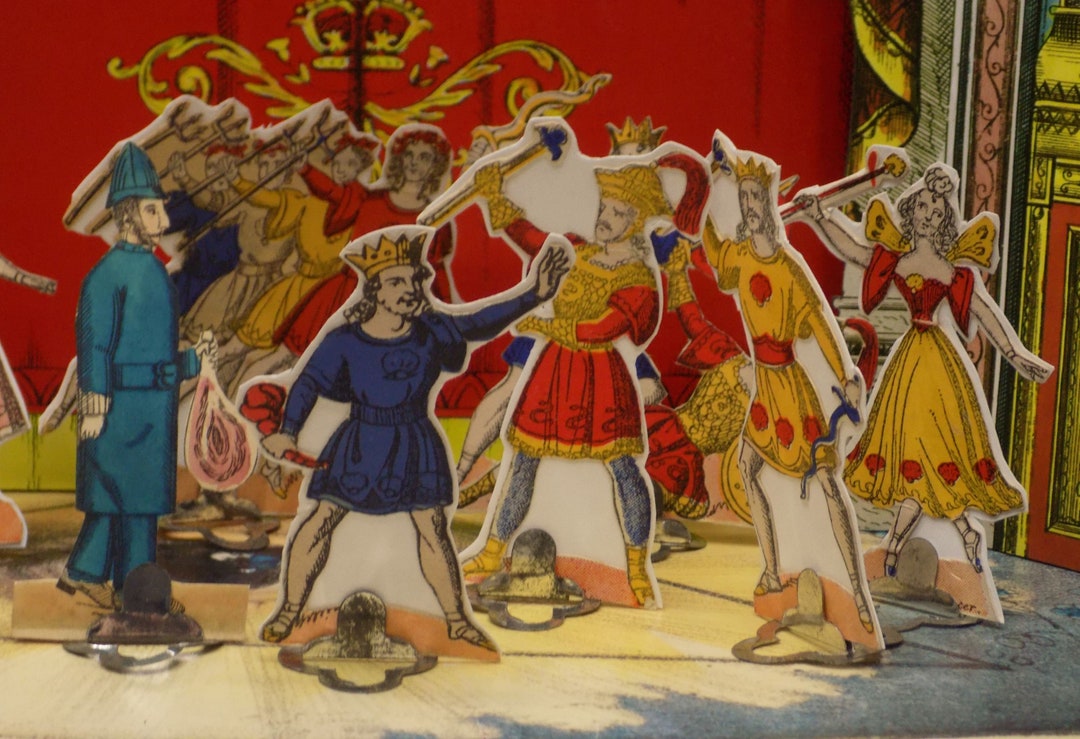 Pollocks Toy Theatre Cut Out Characters - Etsy