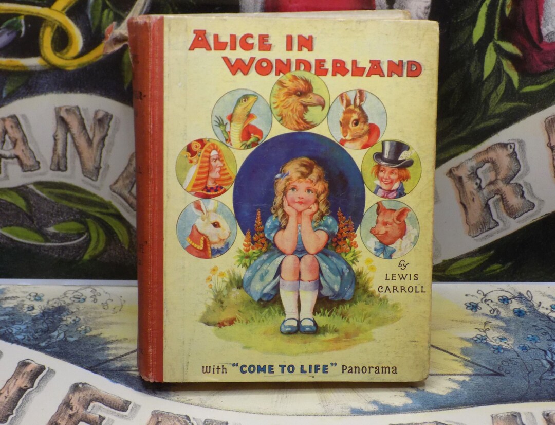 Raphael Tuck Alice in Wonderland Book - Etsy UK
