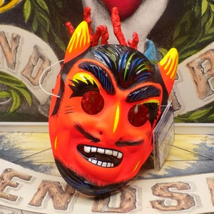 Red Devil Masks - Etsy