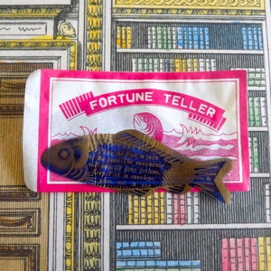 Two Vintage Fortune Fish Made in Japan - Etsy