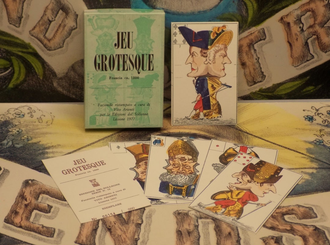 Jeu Grotesque Card Deck Number 154 - Etsy