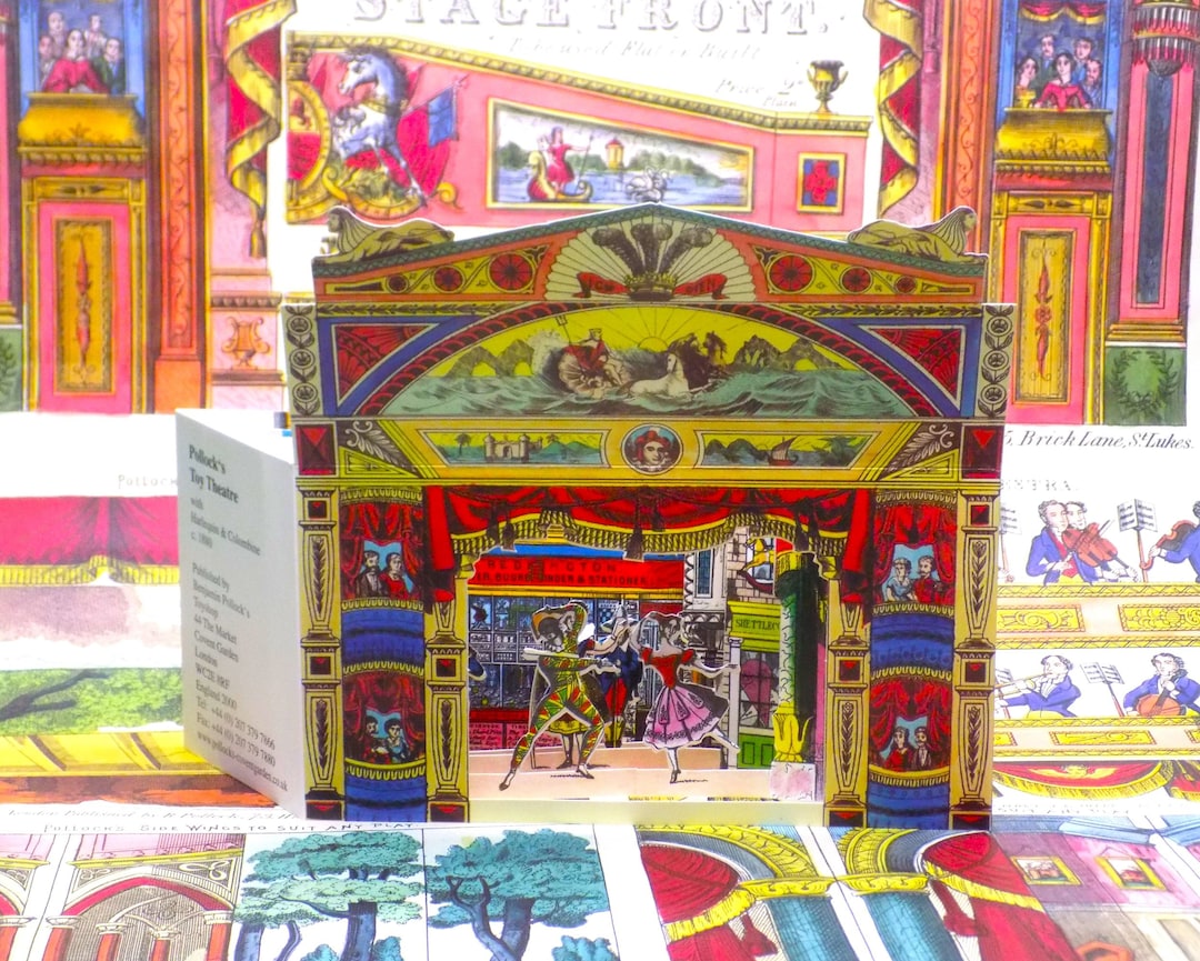 Pop up Toy Theatre Diorama - Etsy