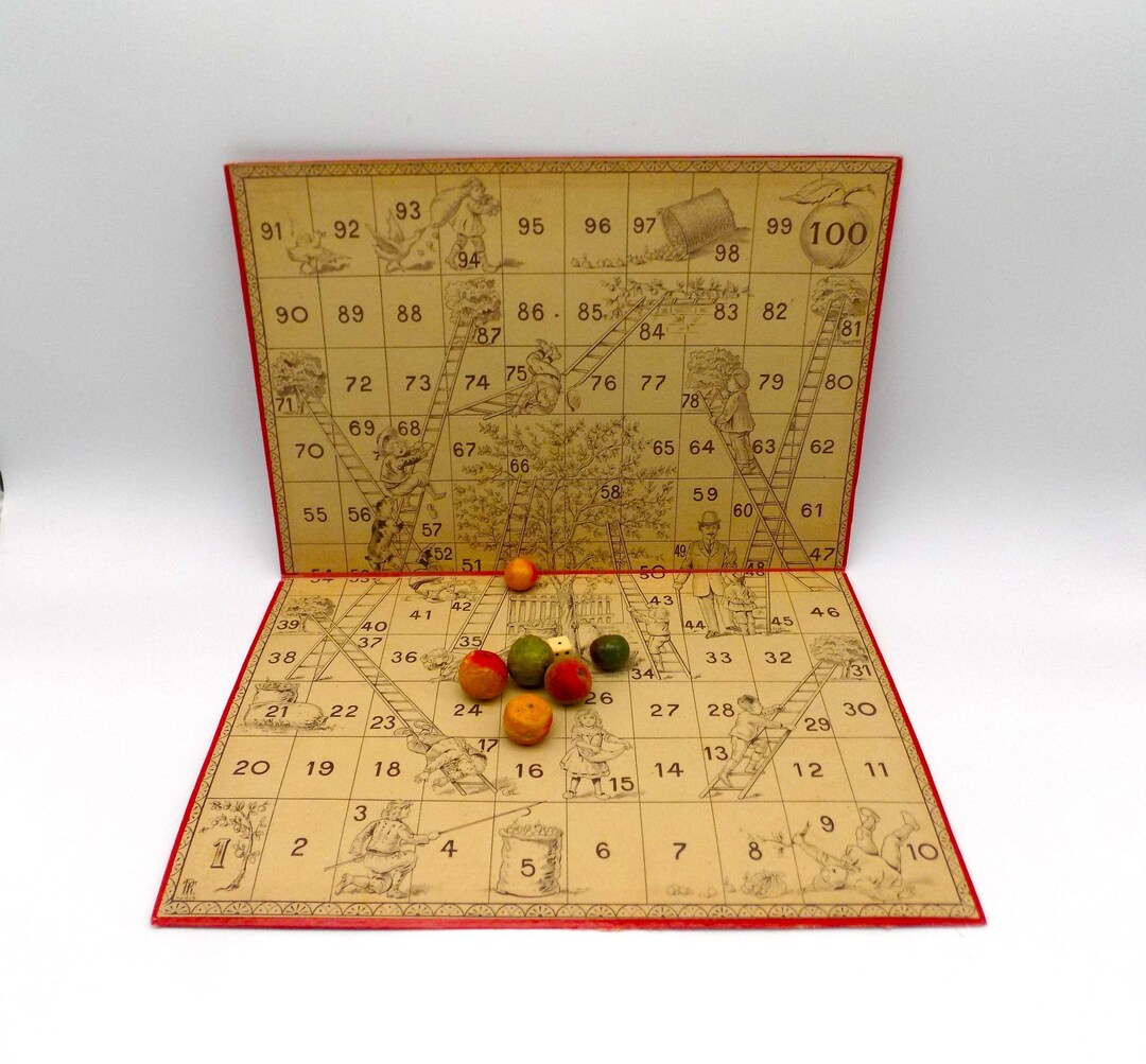 Antique the Enchanted Apple Tree Game - Etsy
