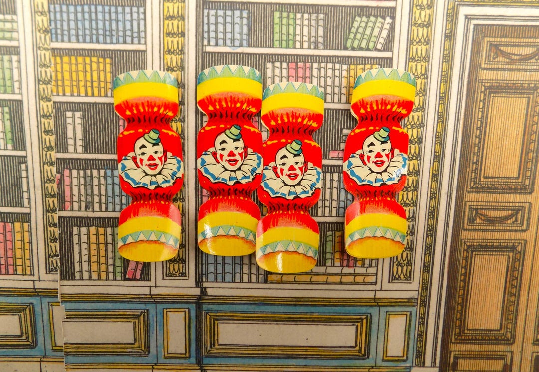 6 1920s Christmas Cracker Labels - Etsy UK