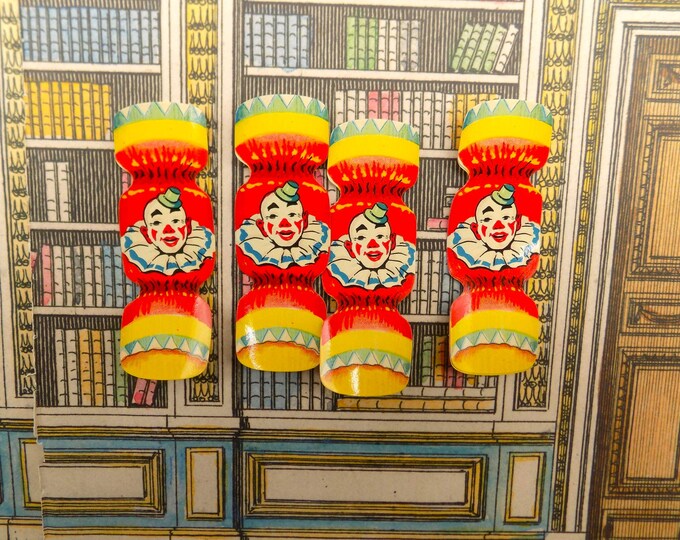 6 1920s Christmas Cracker Labels - Etsy