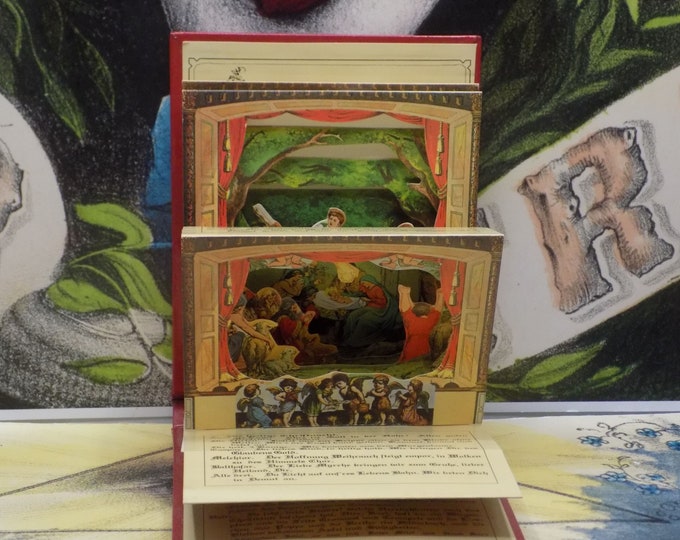 Mini the Children's Theatre Pop up Book - Etsy