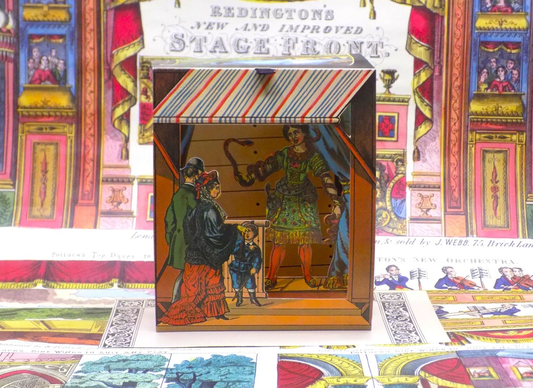 Three Victorian Style 3D Pop up Scenes - Etsy