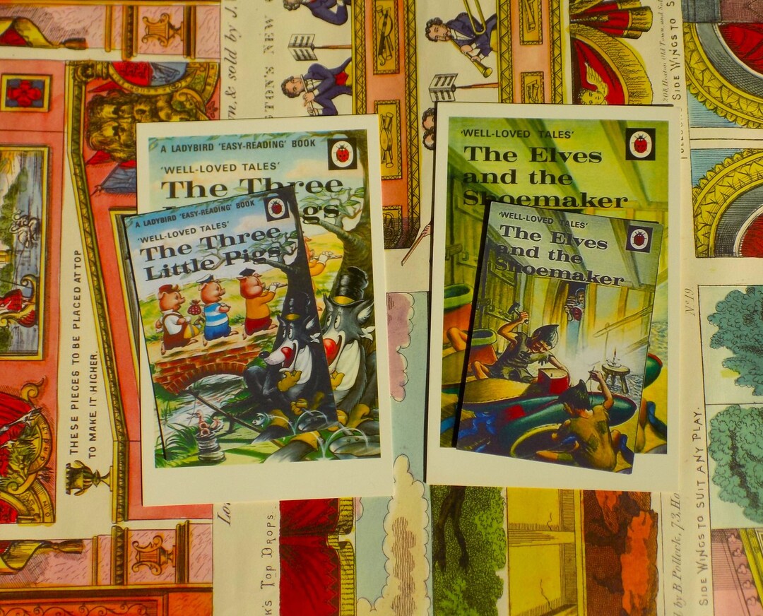 Ladybird Book Magnets and Postcards - Etsy