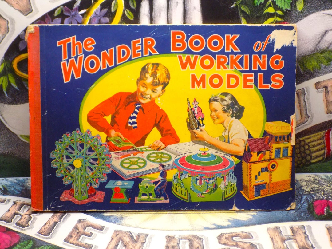 The Wonder Book of Working Models - Etsy