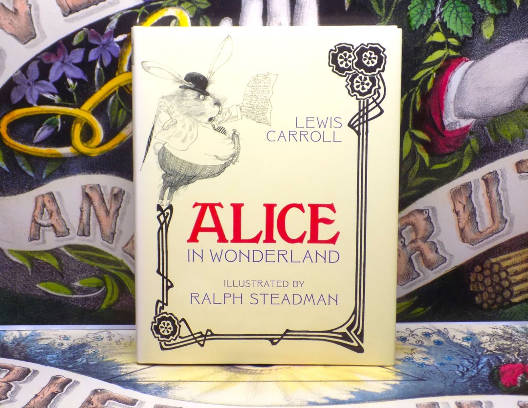 Alice in Wonderland Illustrated by Ralph Steadman - Etsy