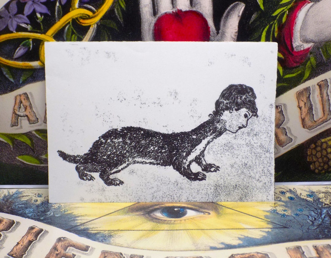 An Original Anthropomorphic Drawing - Etsy UK