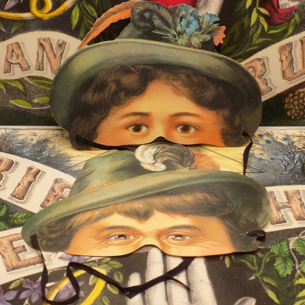 Victorian Lady Mask - Etsy