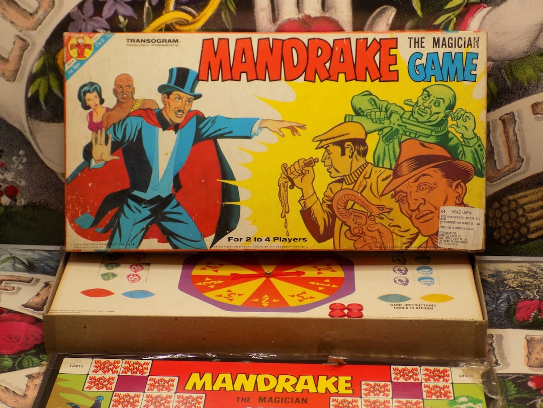 Mandrake Magician Board Game - Etsy