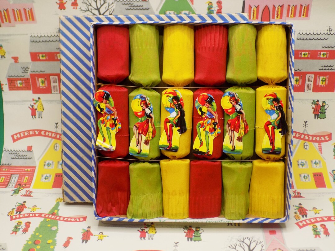 Vintage Christmas Cracker Samples - Etsy