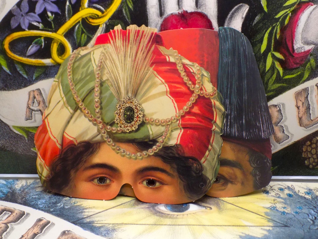 Vintage Rococo Style Party Masks - Etsy UK