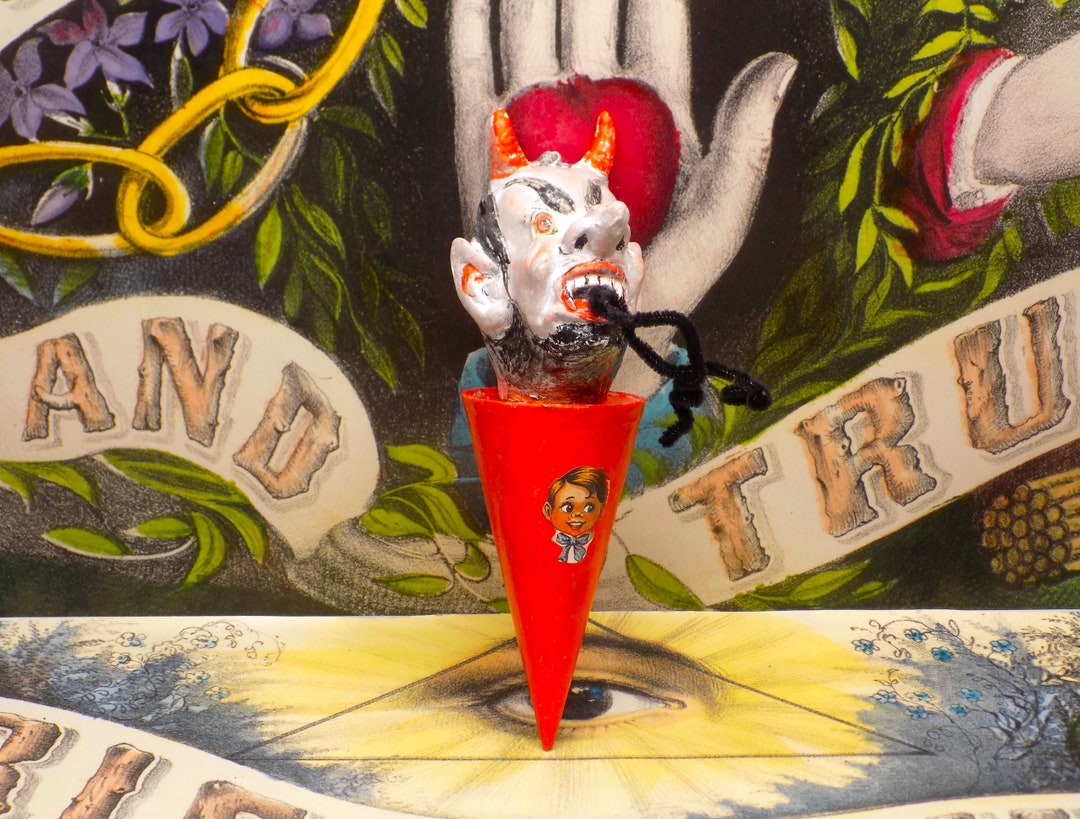 Handmade Krampus Decoration - Etsy