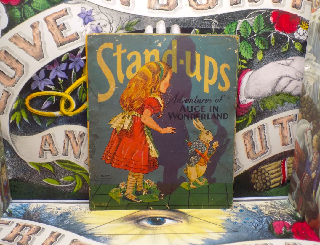 1934 Alice in Wonderland Stand Ups - Etsy UK