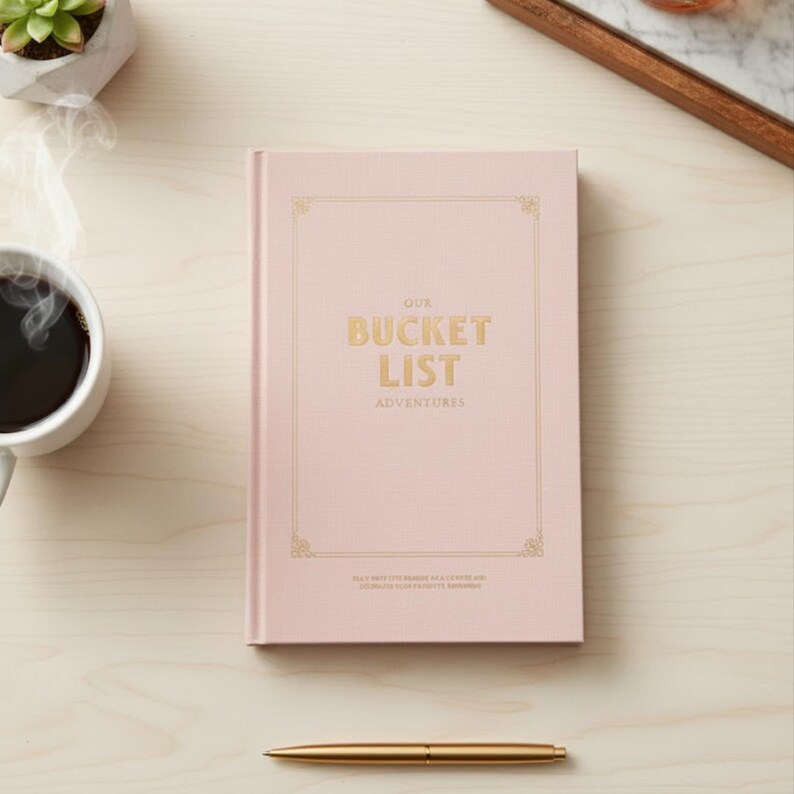 Bucket List Planner 2026 – Fun Illustrated Bucket List Journal, 100 ...