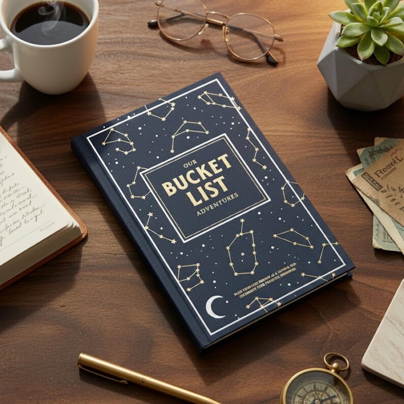 Bucket List Planner 2026 – Fun Illustrated Bucket List Journal, 100 ...