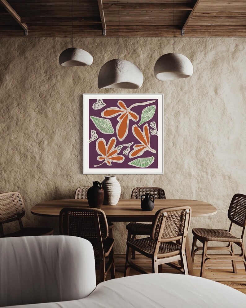 Bush Medicine / Aboriginal Digital Artwork / Printable Wall Art ...