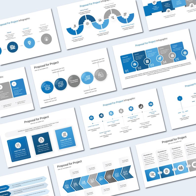 Creative Project Proposal Powerpoint Template - Business Pitch Deck ...