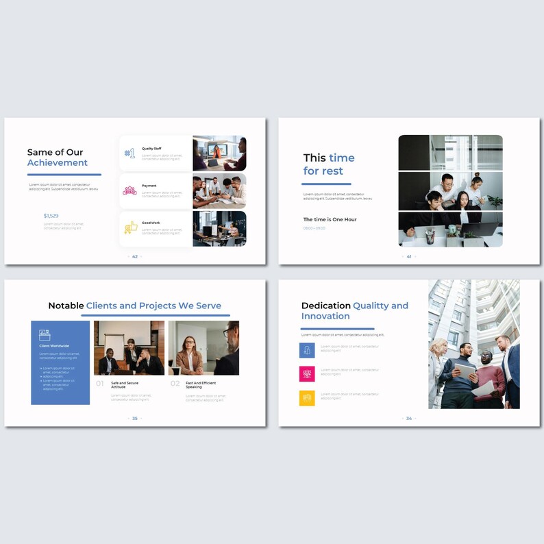 50+ Slide Company Profile Powerpoint Template - Creative Business ...