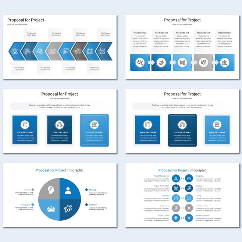Creative Project Proposal Powerpoint Template - Business Pitch Deck ...