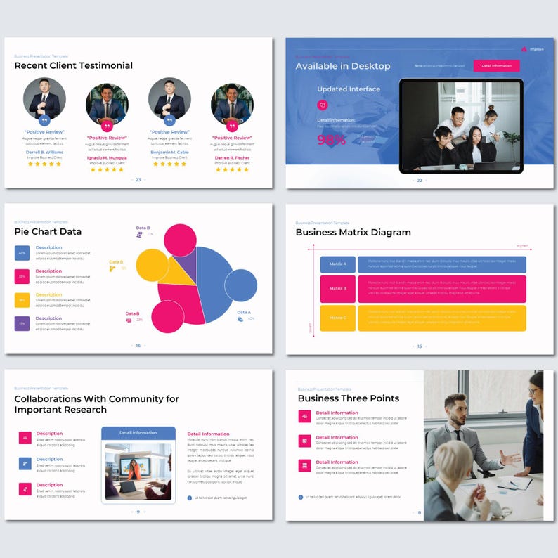 50+ Slide Company Profile Powerpoint Template - Creative Business ...