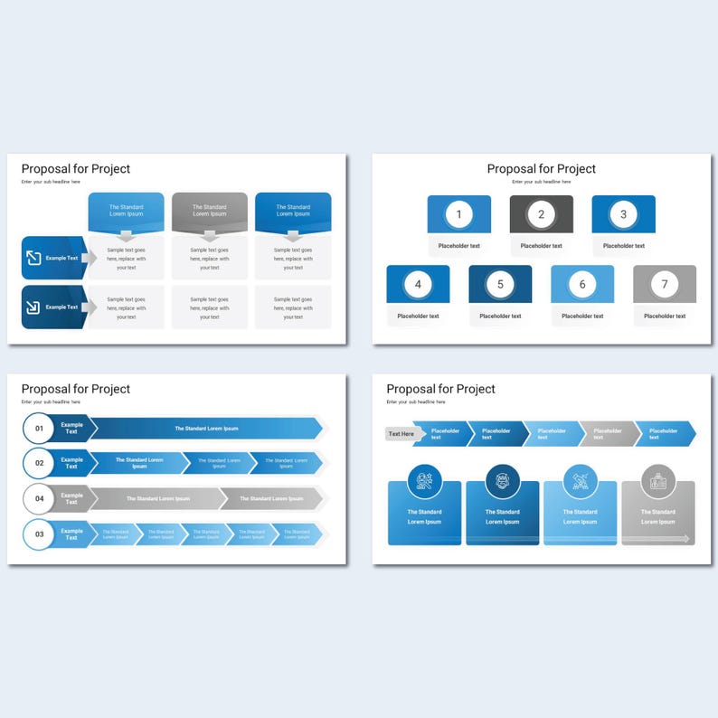 Creative Project Proposal Powerpoint Template - Business Pitch Deck ...