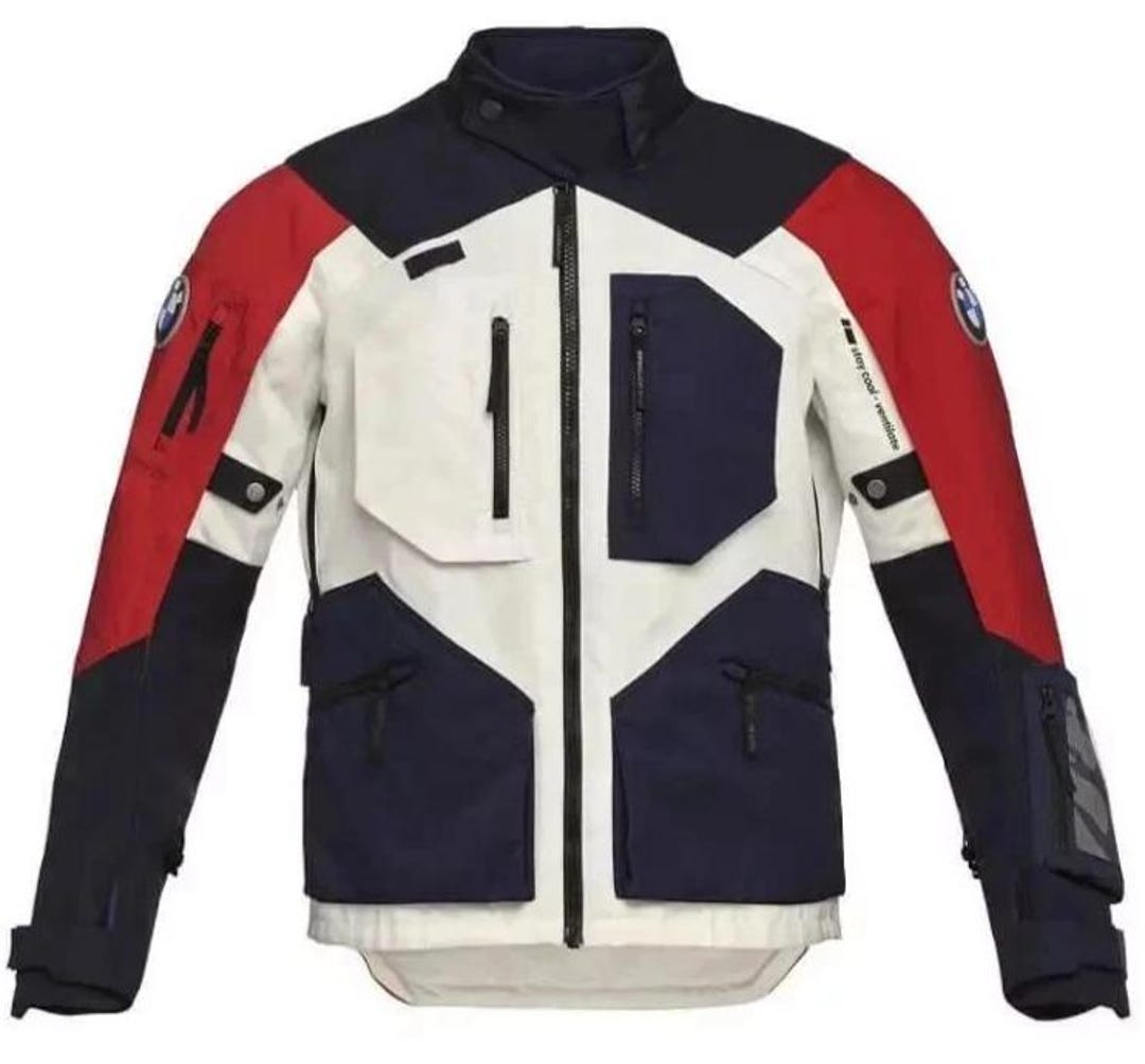BMW Motorrad Rallye Adventure Motorcycle Jacket Mens Touring Riding ...