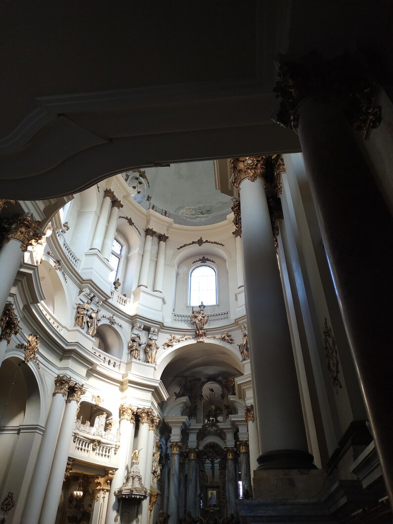 Church Interior Art Print - Etsy