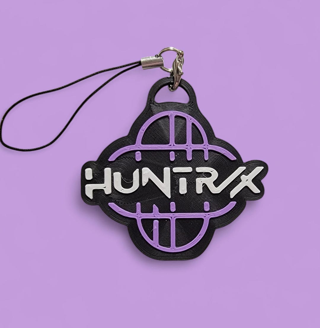 Kpop Demon Hunters Huntrix Logo Keychain - Etsy UK