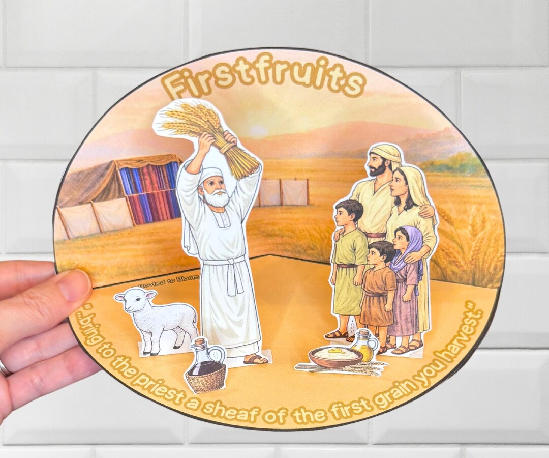 Firstfruits- 3D Printable Bible Scene- Biblical Feast Days - Etsy